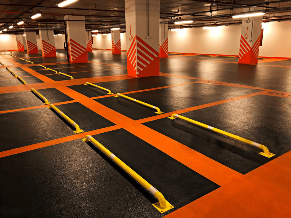 Heavy Duty Epoxy Line Marking System