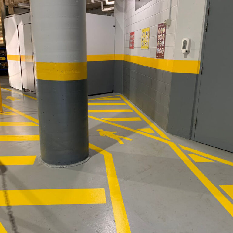 Factory Floor Safety | Heavy Duty Epoxy Line Marking Sydney